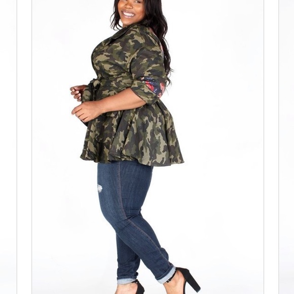 Jackets & Coats | New Plus Size Camo Jacket | Poshmark